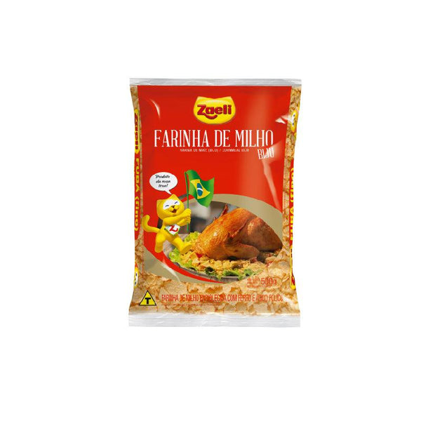 Farinha de Milho Zaeli 500g – Brazuka Meat