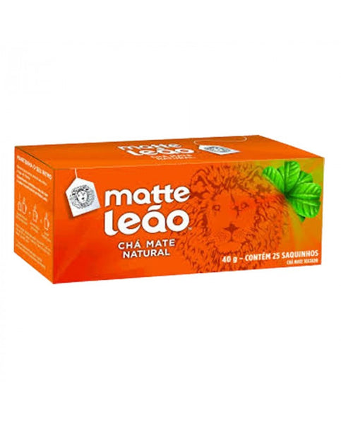 Chá Matte Leão Tradicional Leão 40g - Traditional Leão Matte Tea 40g ...